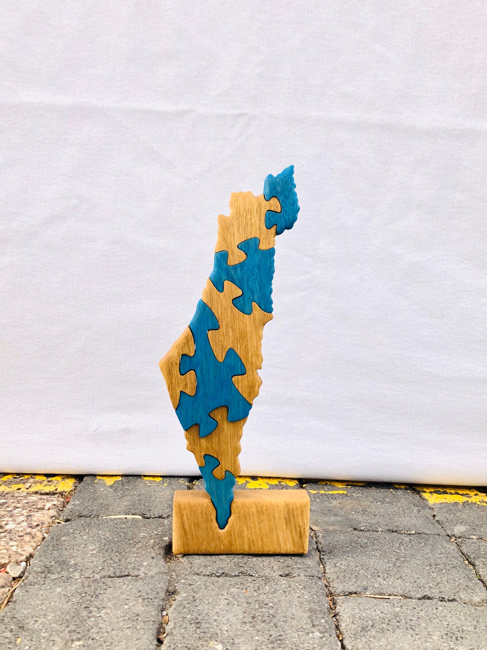 Wooden Israel Map Puzzle Unique Bar/bat Mitzvah Gift. - Etsy