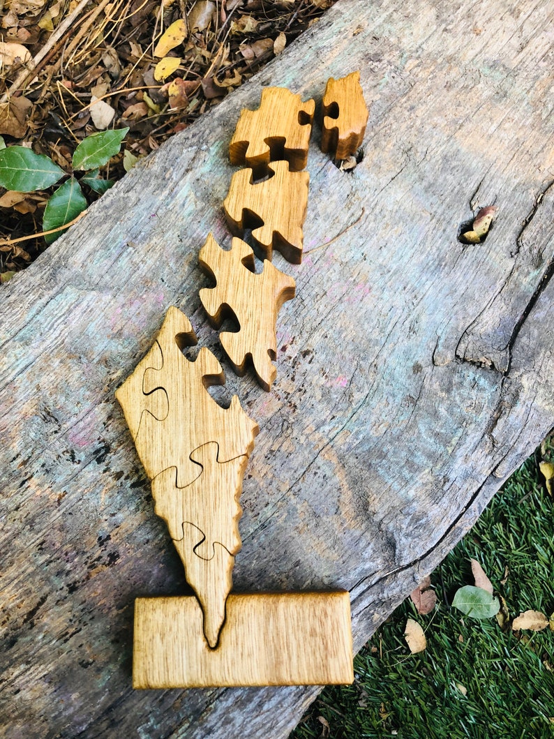 Wooden Israel Map Puzzle Unique Bar/bat Mitzvah Gift. - Etsy