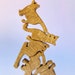 Wooden Cats Pyramid for Cat Lovers. - Etsy