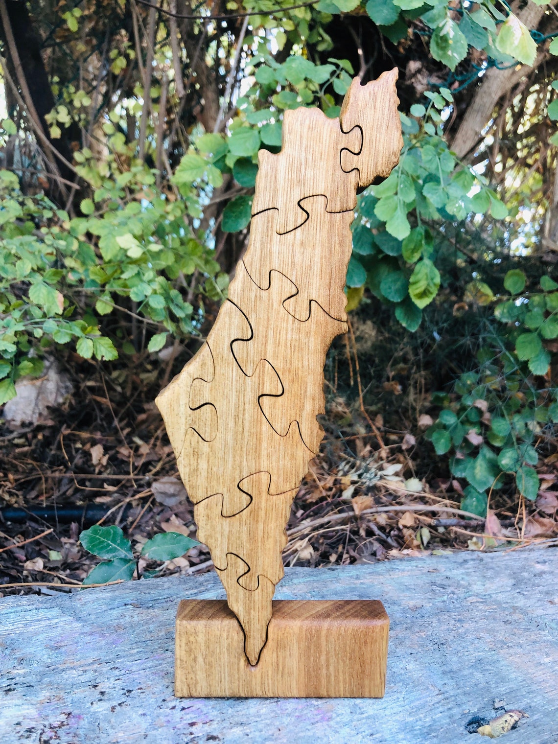 Wooden Israel Map Puzzle Unique Bar/bat Mitzvah Gift. - Etsy