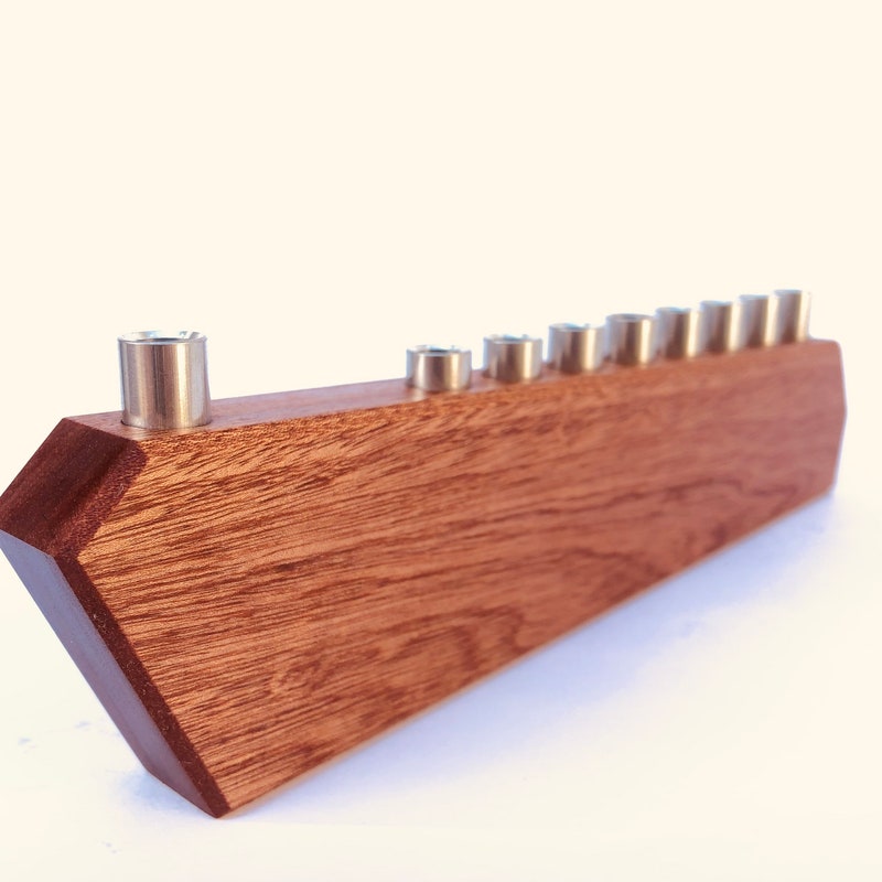 Wood Menorah - Etsy