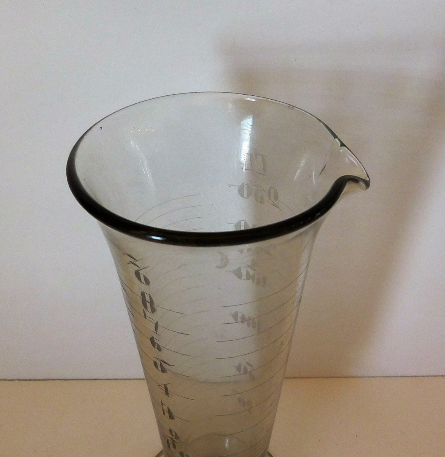 Vintage Pharmacist's Graduated Measuring Beaker Dual - Etsy