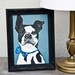 Handsome James-boston Terrier Portrait/ Fine Art Print - Etsy