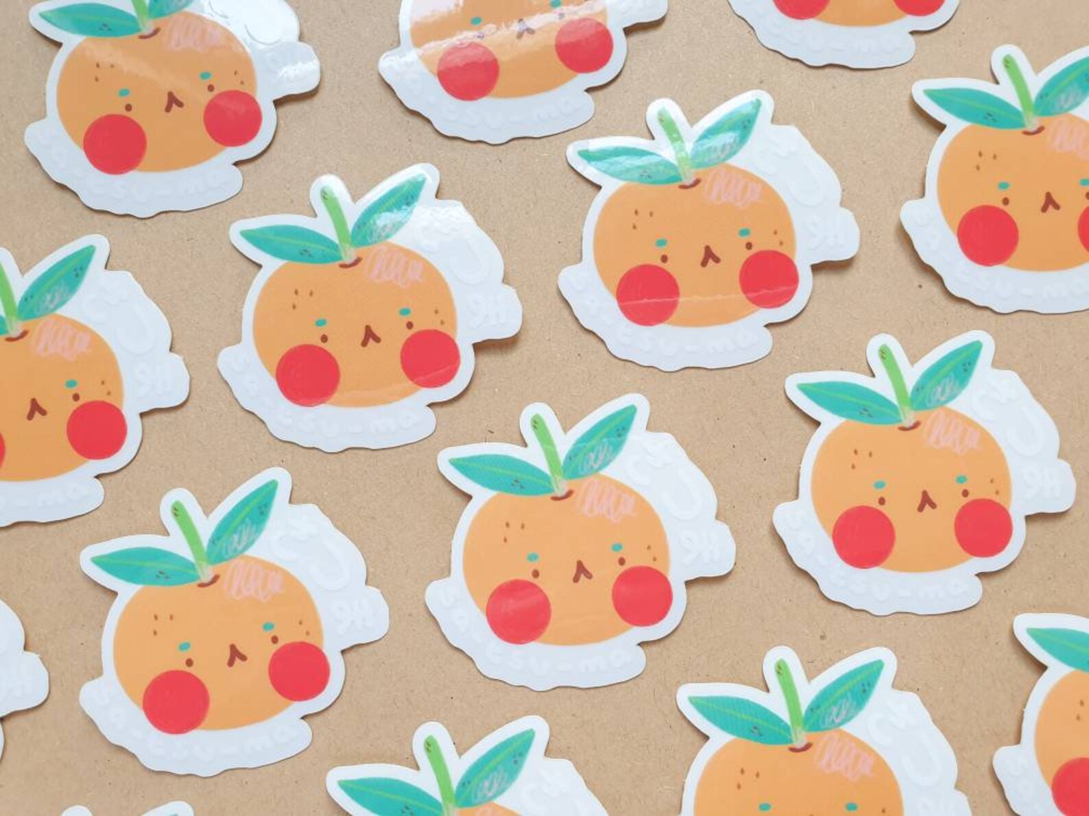 Satsuma Hiragana Transparent Sticker Vinyl 5cm Sticker - Etsy Australia