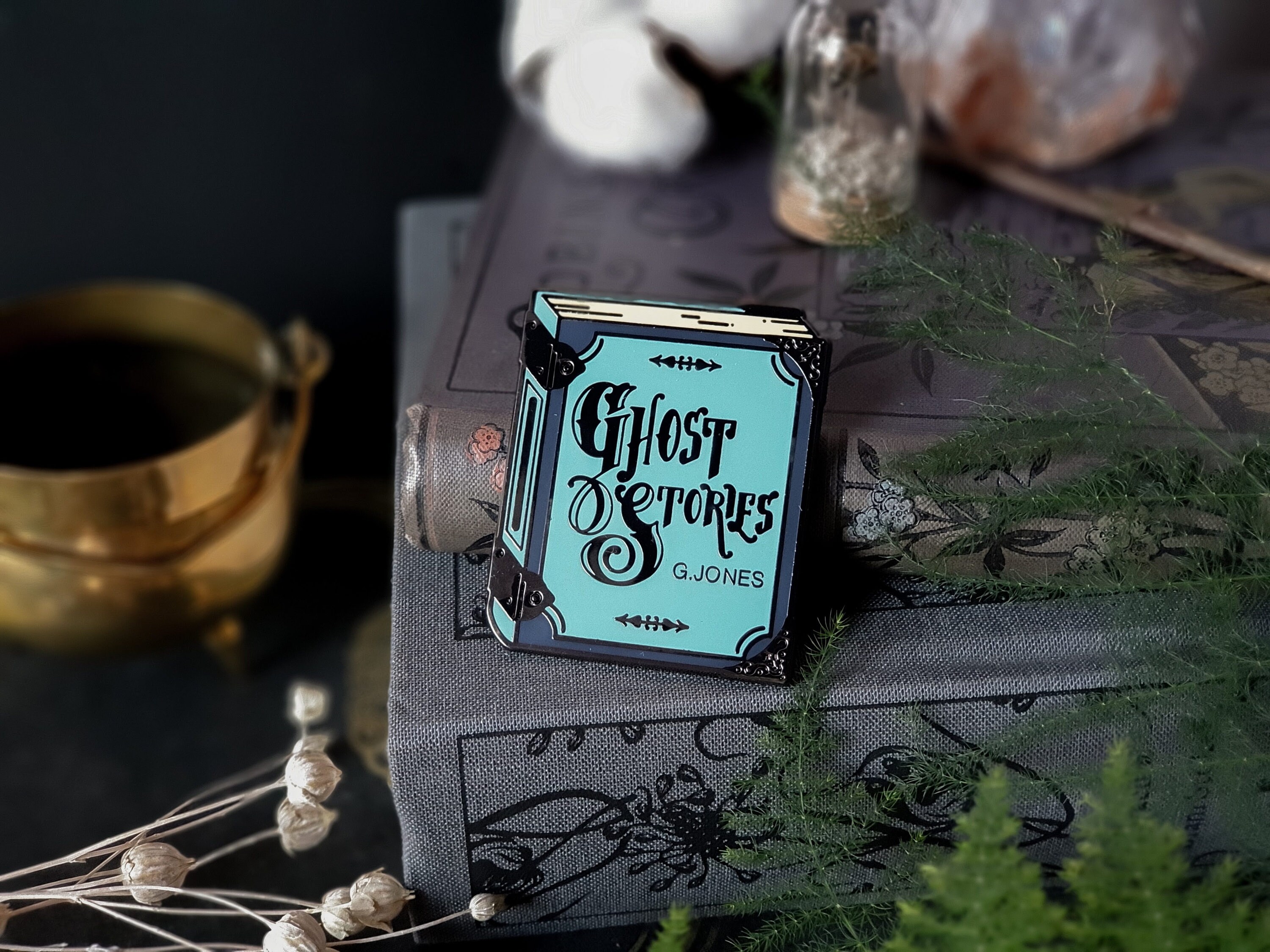 Ghost Stories Book The Hauntings Collection Demon Pin | Etsy