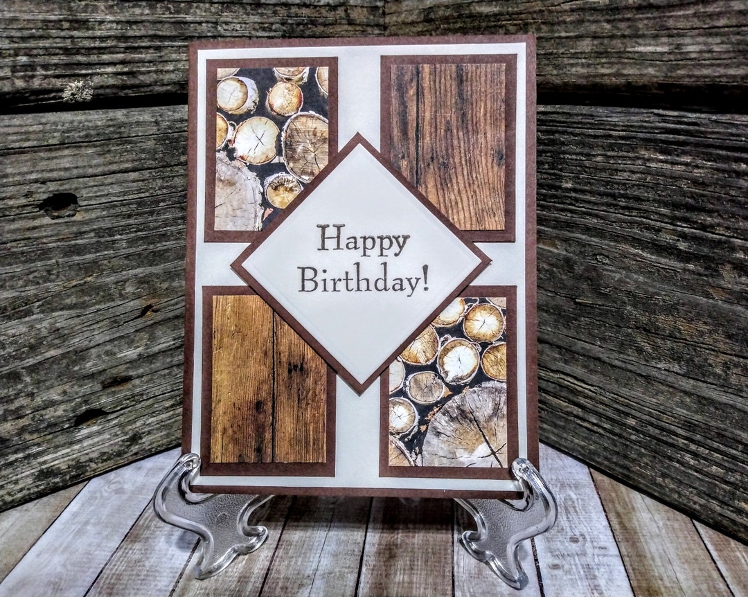 Handcrafted Birthday Card FREE SHIPPING - Etsy