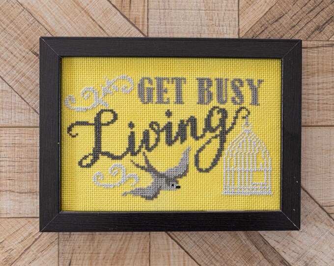 Cute and Colourful Cross Stitch by fiddlesticksau on Etsy