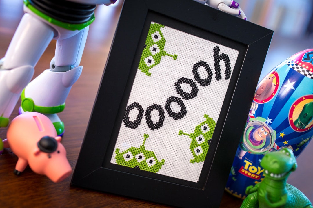 Aliens Cross Stitch Pattern | Cute Cross Stitch Pattern | Digital Cross ...
