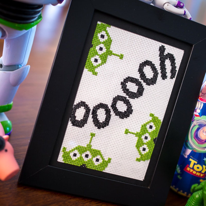 Alien Cross Stitch - Etsy