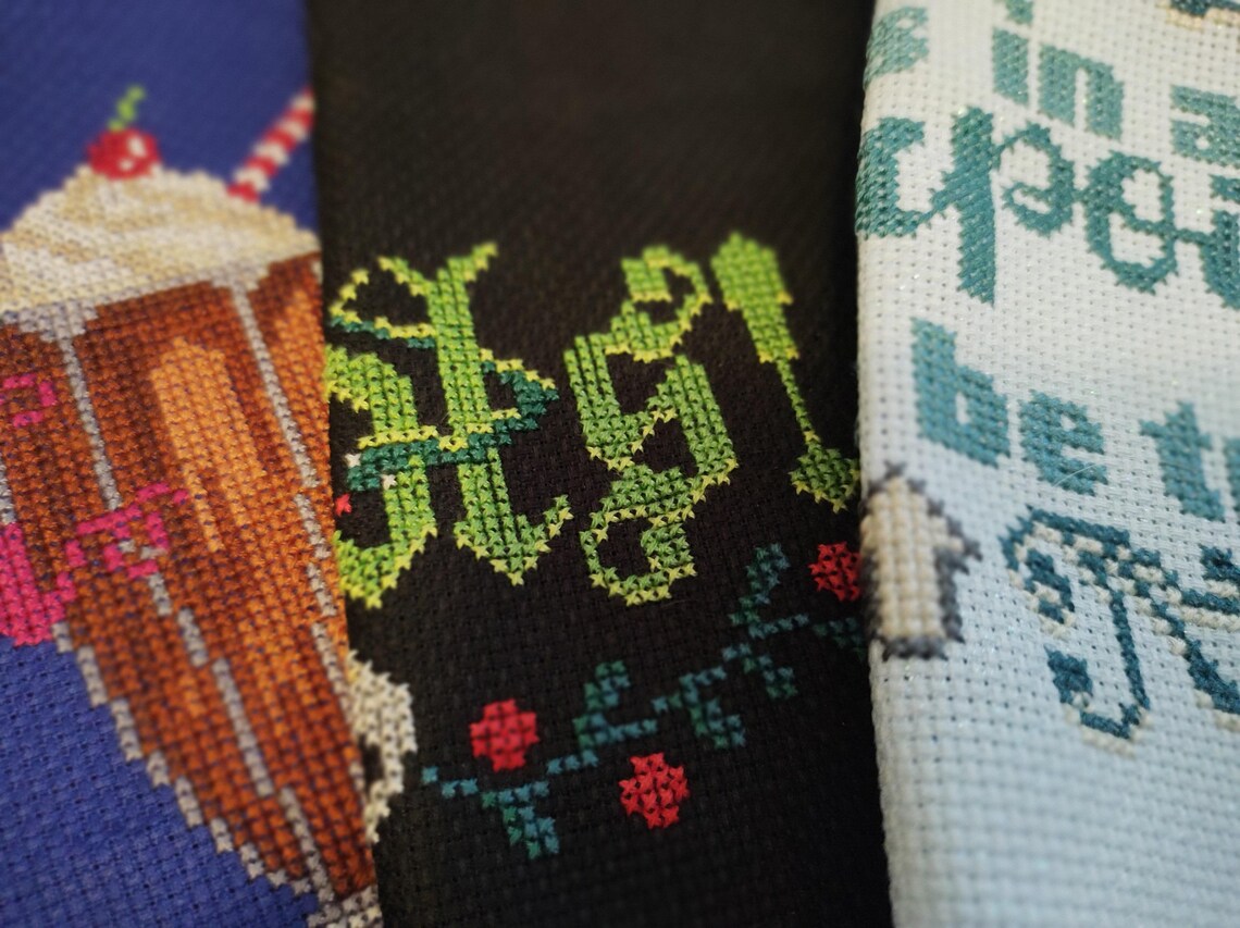 Fools! Villain Cross Stitch - Modern Cross Stitch Pattern - Spooky ...
