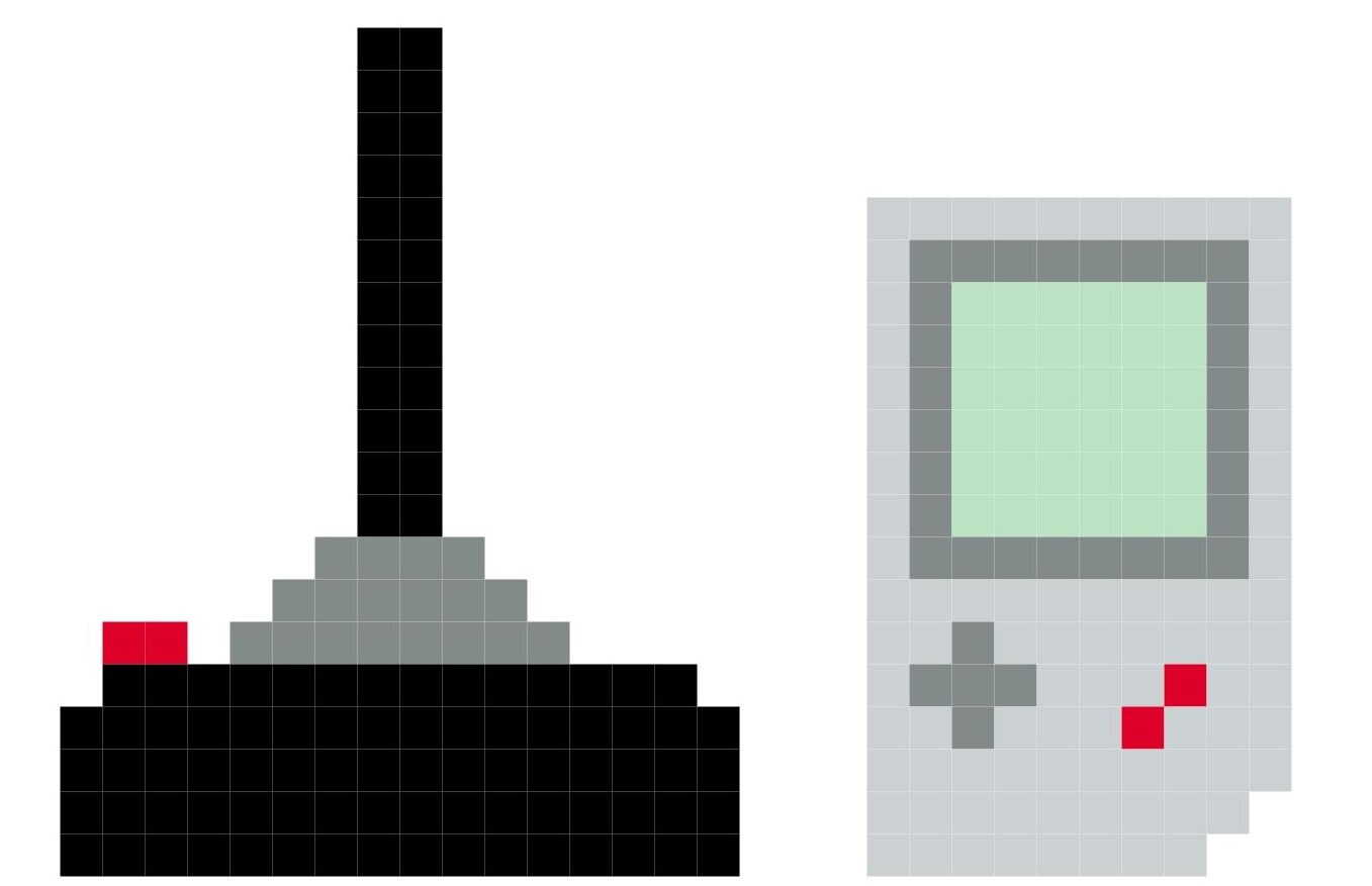 Retro Gamer Cross Stitch Pattern Digital Downloadable PDF | Etsy