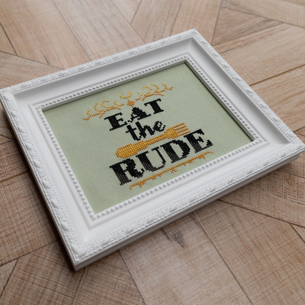 Rude Cross Stitch Pattern - Etsy UK