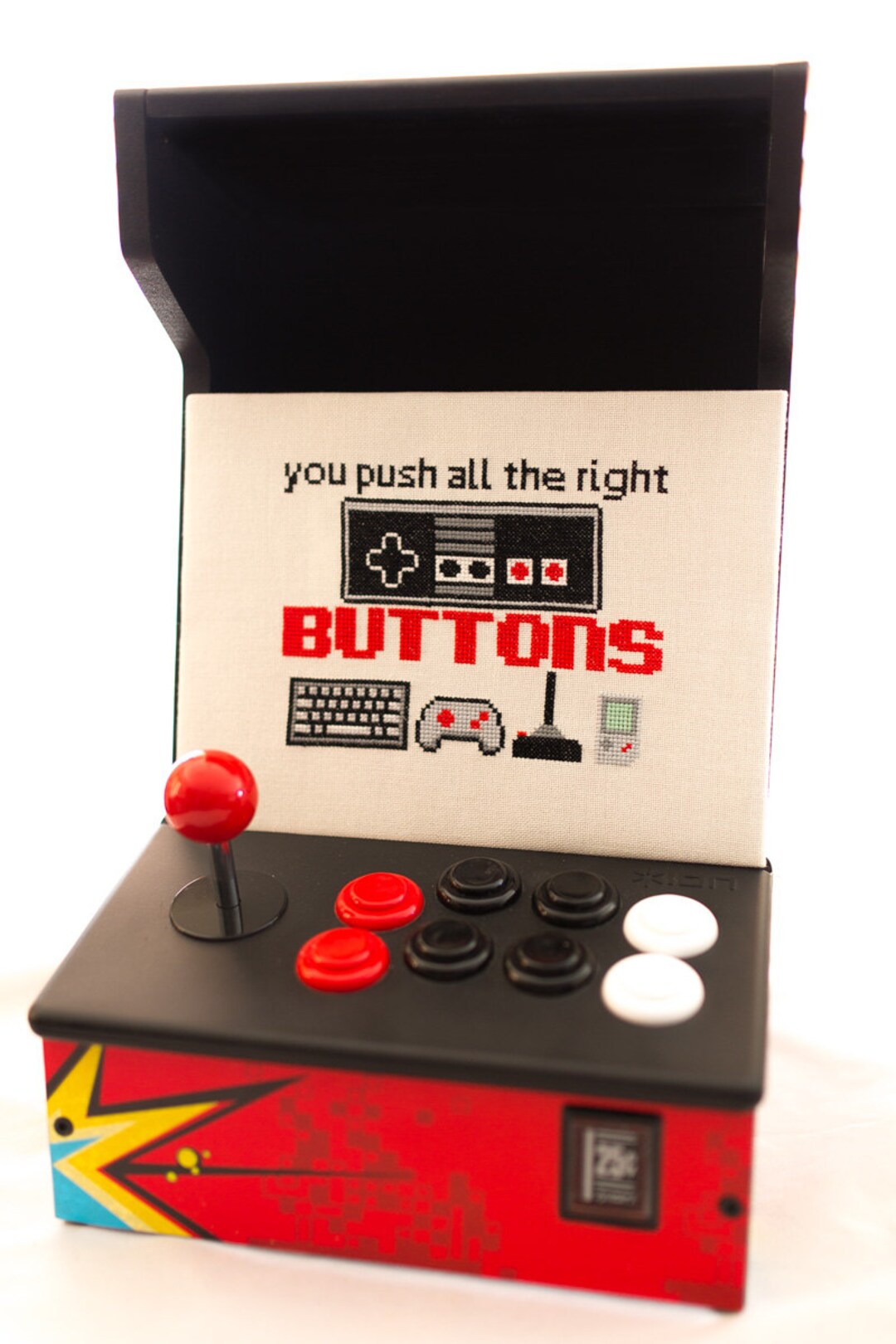 Retro Gamer Cross Stitch Pattern - Digital Cross Stitch Pattern ...