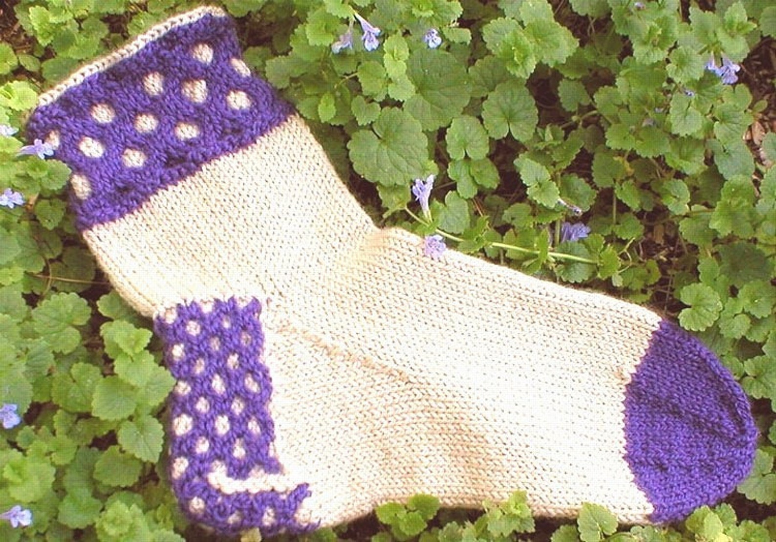 Knitting Pattern – A Touch of Honey Clog Socks, Knit Cable Clog Socks ...