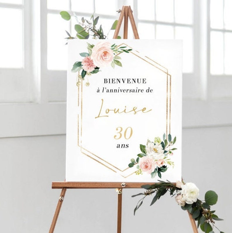 Birthday Decorations Birthday in French Birthday Party - Etsy