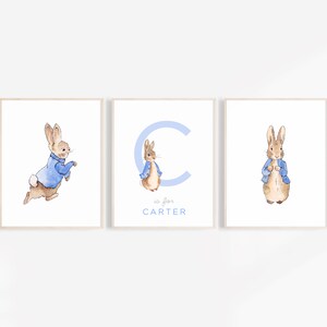 Peter Rabbit Baby Peter Rabbit Initial Nursery Sign Peter - Etsy