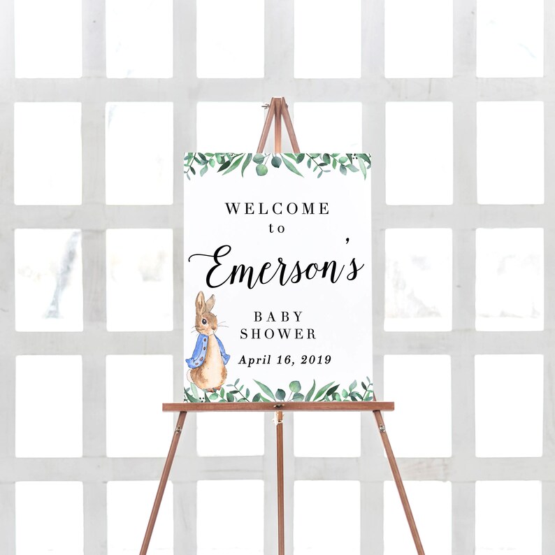 Peter Rabbit Baby Shower Decor Peter Rabbit Decor Peter | Etsy