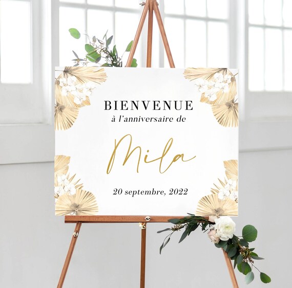 Birthday Decorations Birthday in French Birthday Party - Etsy