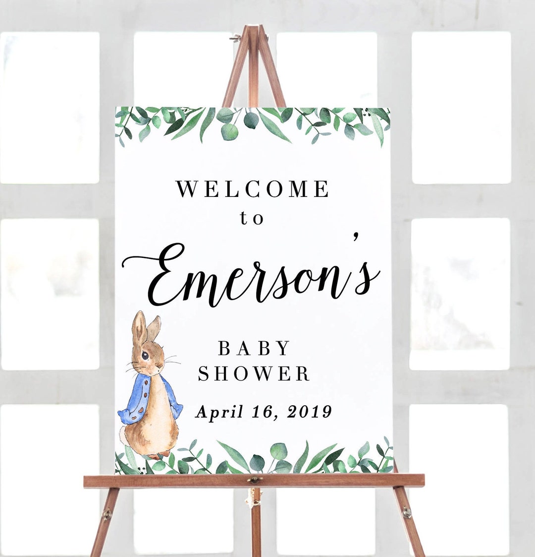 Peter Rabbit Baby Shower Decor Peter Rabbit Decor Peter - Etsy