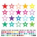 Star Trio Clip Art Set, PNG, SVG, VECTOR, Star Symbol, Star Shape, Star ...