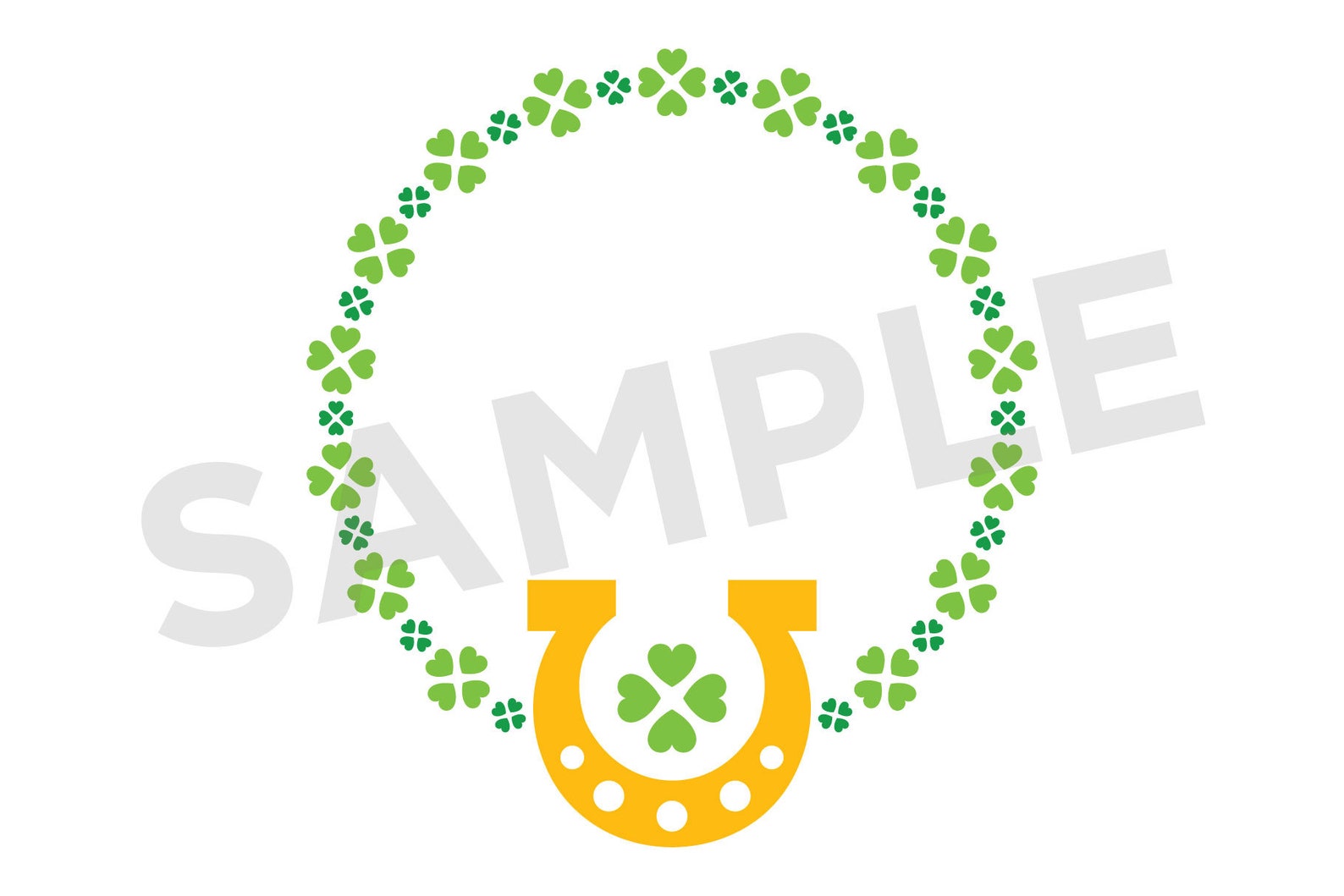 St. Patrick's Day Frame Clip Art Set PNG SVG VECTOR | Etsy