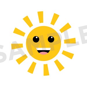 Cute Weather Clip Art, PNG, SVG, Vector, Back to School, Educational ...
