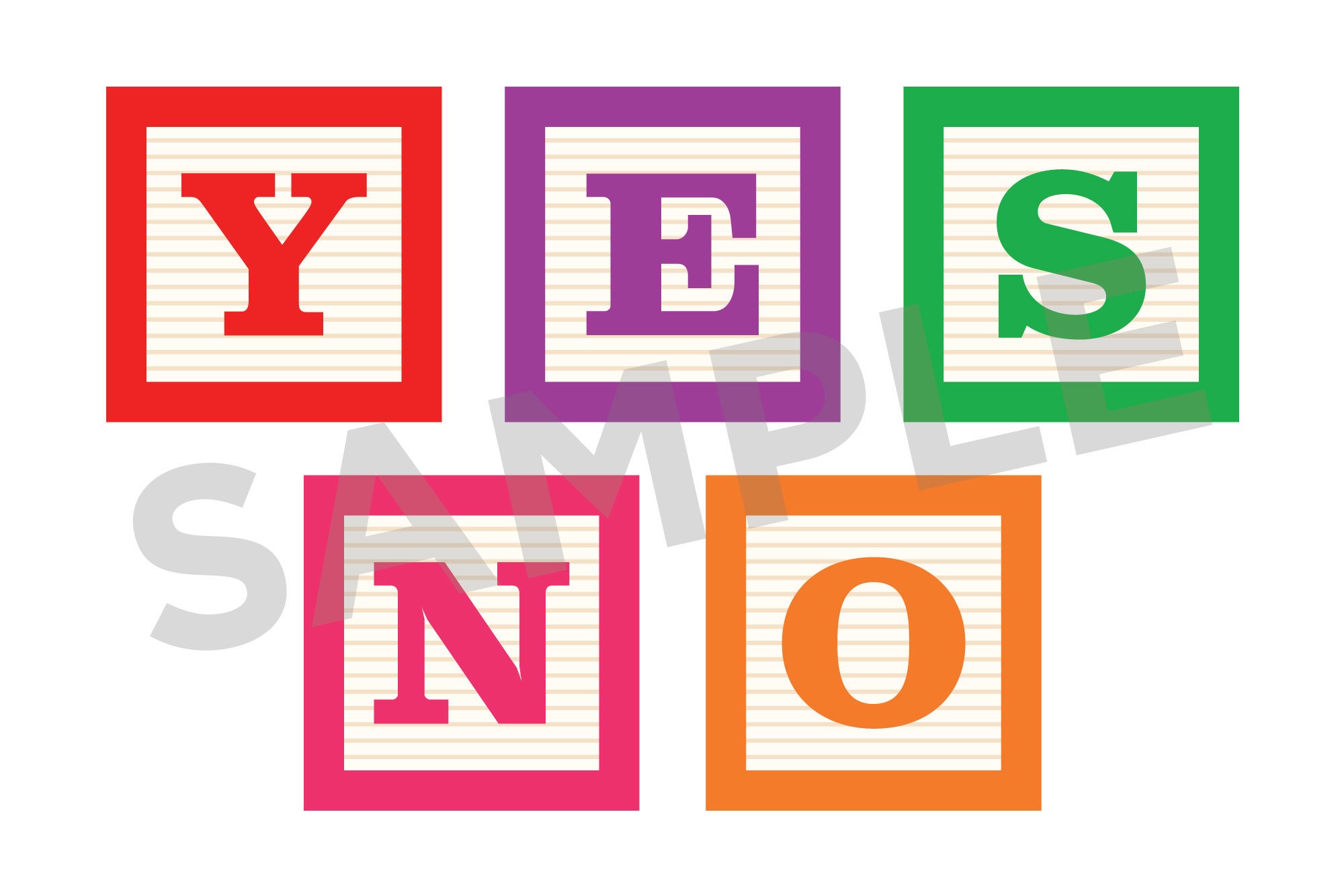 Alphabet Blocks Clip Art Set, PNG, SVG, VECTOR, Preschool Clipart ...