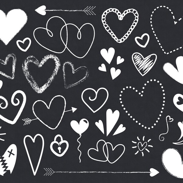 Chalkboard Clip Art - Etsy