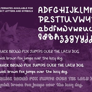 Hey Fox Font Trio Plus 90+ Bonus Cartoon Arrow Graphics | OTF & TTF and ...