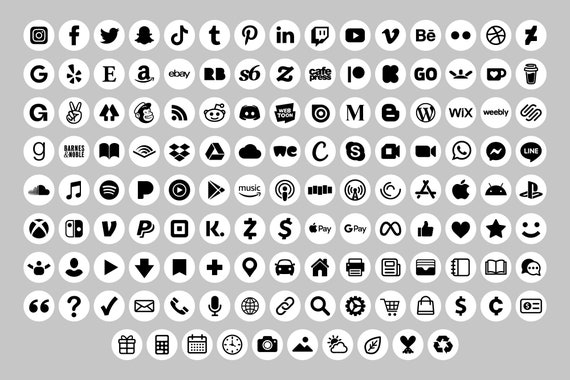 Free Vector Social Media Icons Circle
