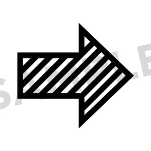 Comic Book Arrows Clipart Set, PNG, SVG, VECTOR, Arrow Symbol, Arrow ...