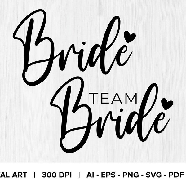 Team Bride - Etsy