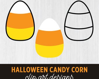 Candy Corn Clip Art - Etsy