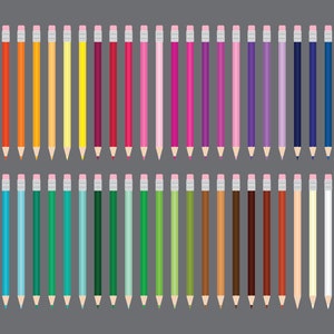 Color Pencil, Sharpener, and Eraser Clip Art, PNG, SVG, VECTOR, Pencil ...