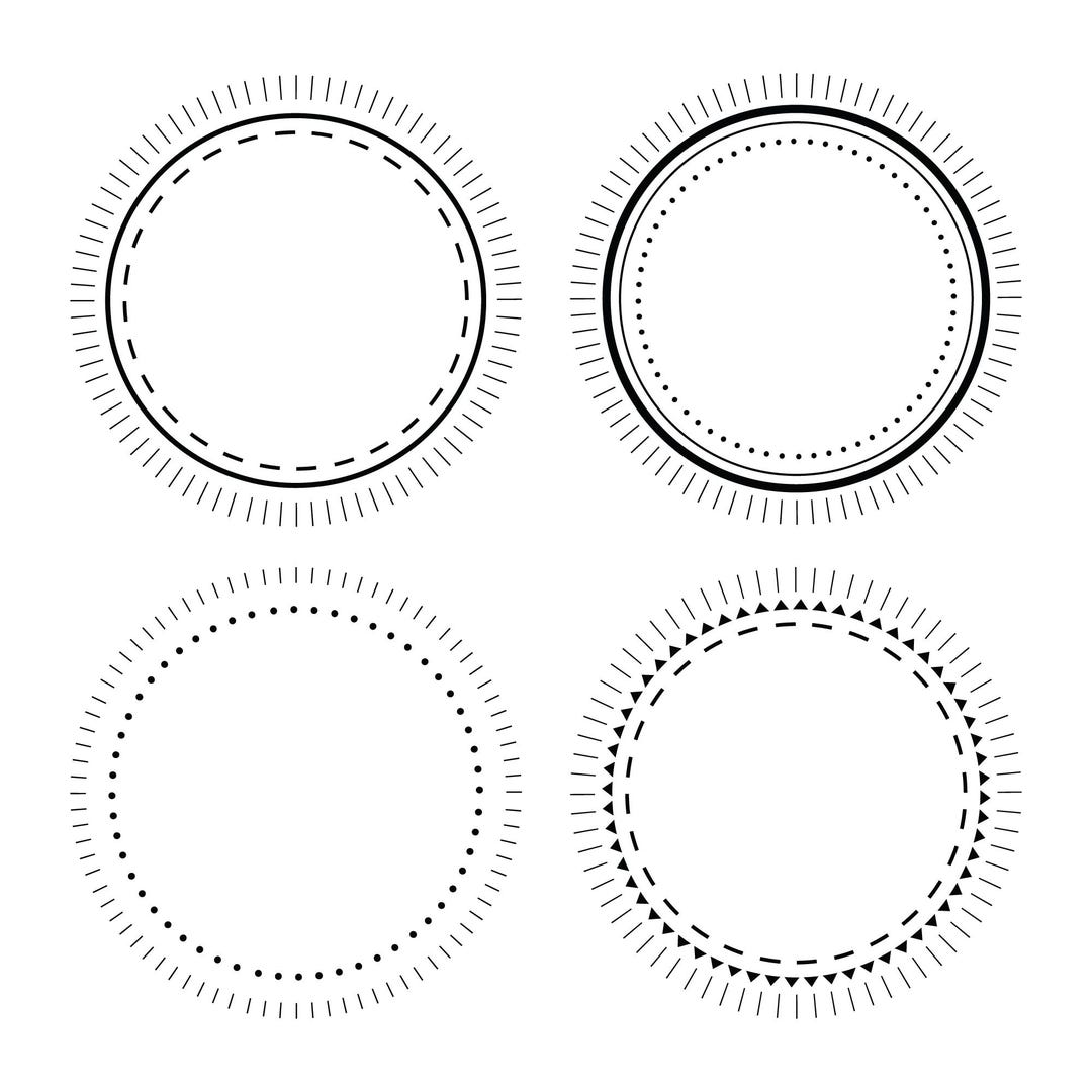 Notary Stamp Clip Art Set, Set #1, PNG, SVG, VECTOR, Notary Stamp ...