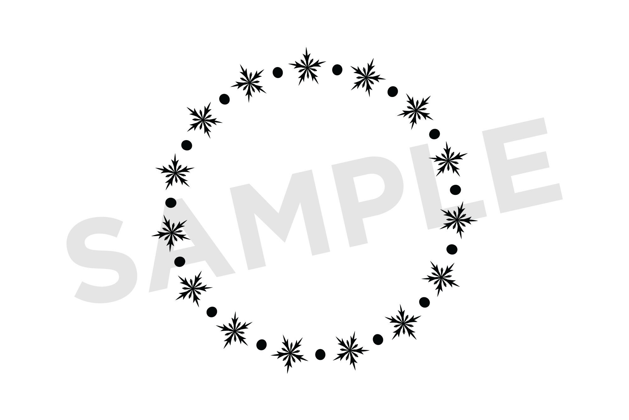 Star and Snowflake Frame Clip Art Set, PNG, SVG, VECTOR, Star Frame ...