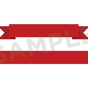 Red Badge & Banner Clip Art Set, PNG, SVG, VECTOR, Label Clipart ...