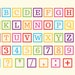 Baby Blocks Clip Art Set, PNG, SVG, VECTOR, Preschool Graphics ...