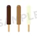Popsicles & Ice Pops Clip Art Set, PNG, SVG, VECTOR, Dessert Clipart ...