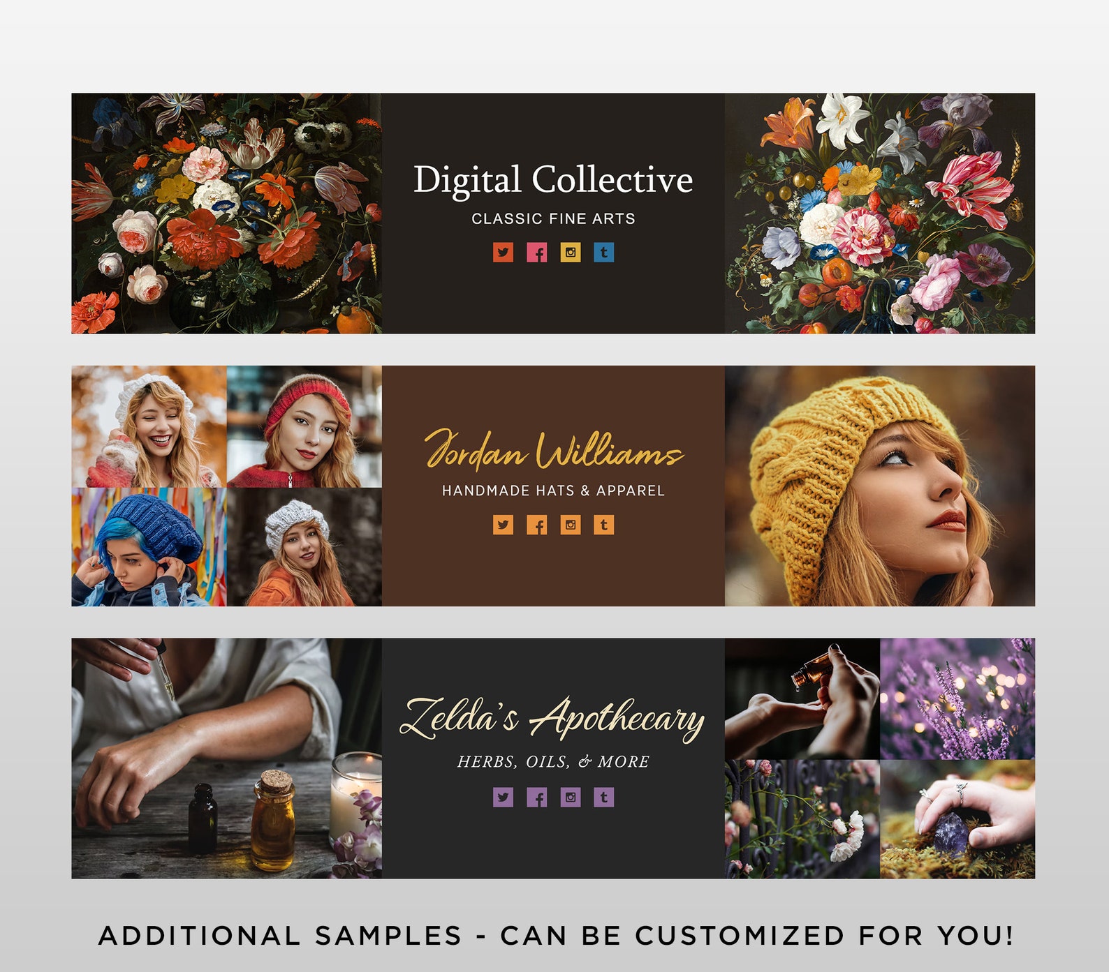 Custom Etsy Shop Banner Etsy Shop Banner Set Etsy Banner - Etsy