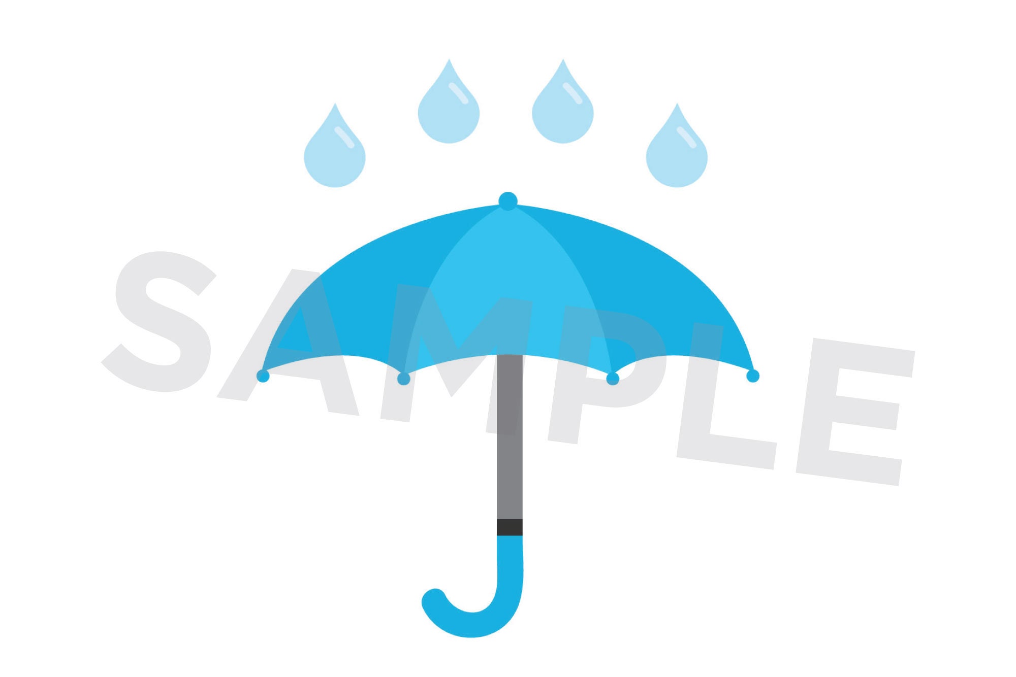 Umbrella Clip Art Set, PNG, SVG, VECTOR, Rainy Day Clip Art, Parasol ...