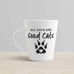 All Cats Are Good Cats, EPS, PNG, SVG, Dxf, Pdf, Cat Quote Svg, Cat Paw ...