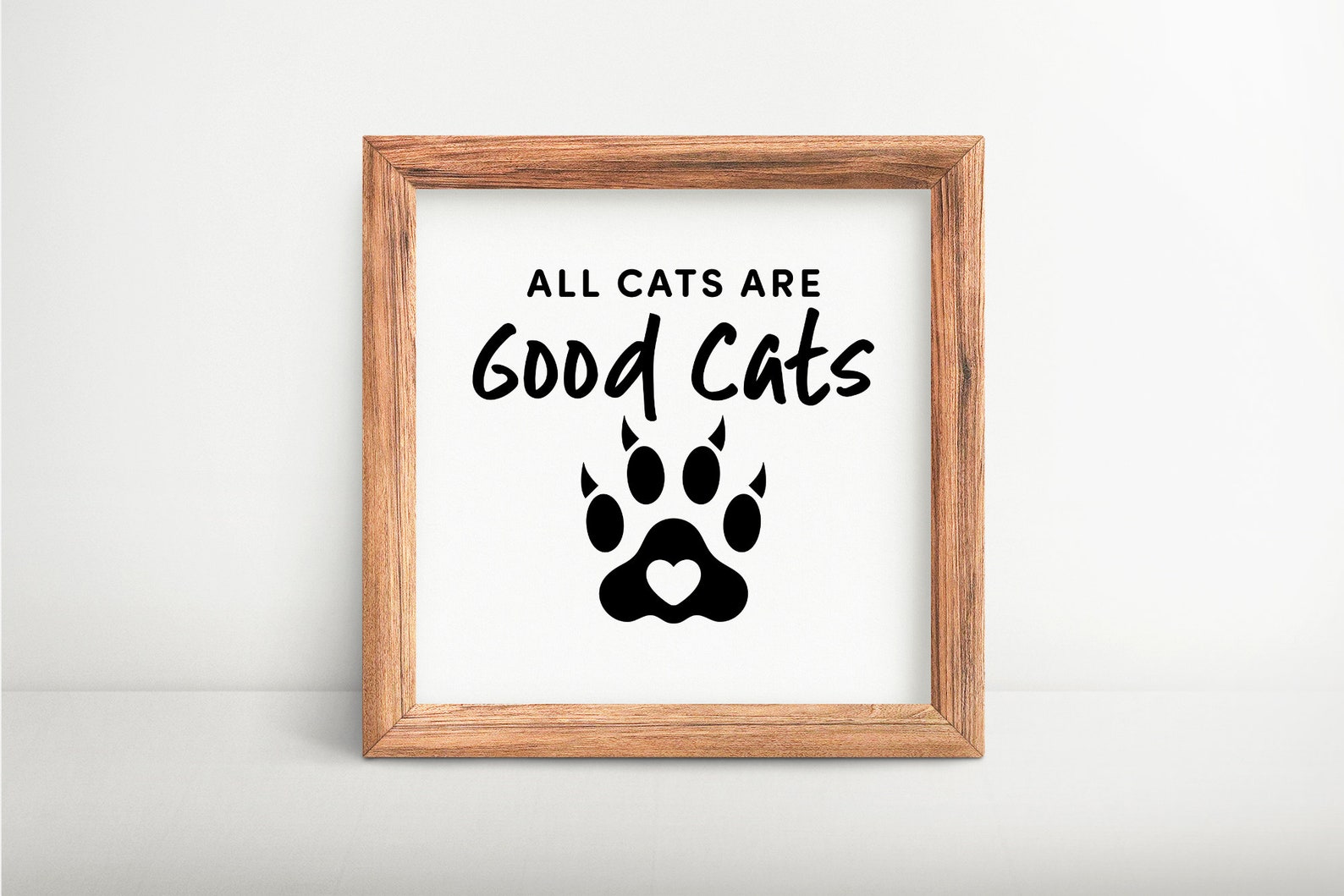 All Cats Are Good Cats EPS PNG SVG dxf pdf Cat Quote svg | Etsy