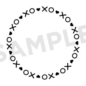 Heart Valentine Frame Clip Art Set, PNG, SVG, VECTOR, Valentine's Day ...