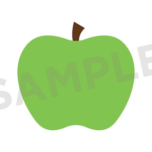 Apple Clip Art Set, PNG, SVG, VECTOR, Back to School, Food Clip Art ...