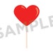 Heart Lollipops Clipart, PNG, SVG, VECTOR, Valentine Candy, Candy ...
