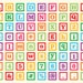 Alphabet Blocks Clip Art Set, PNG, SVG, VECTOR, Preschool Clipart ...