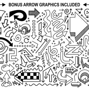 Hey Fox Font Trio Plus 90+ Bonus Cartoon Arrow Graphics | OTF & TTF and ...