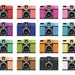 Retro Camera Clip Art Set PNG SVG VECTOR Photography Lomo - Etsy