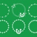 St. Patrick's Day Frame Clip Art Set, PNG, SVG, VECTOR, Shamrock ...